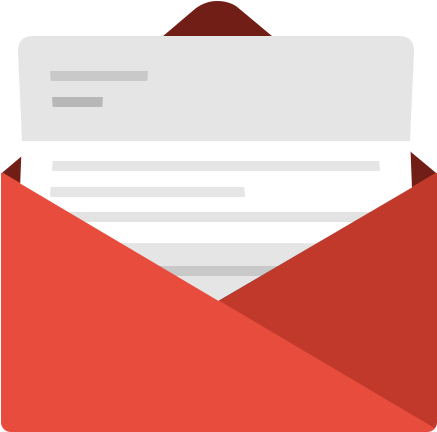 Message Clipart Gmail - Envelope Icon Png - (512x512) Png Clipart Download