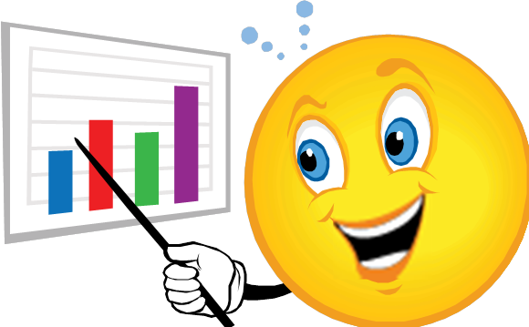 Linear Graph Clipart - Graph Clipart Kids - (580x359) Png Clipart Download