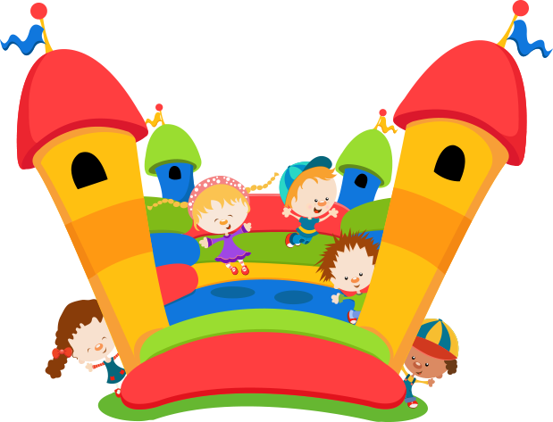 Brisbane Party Castle Logo - Jumping Castle Vector - (619x473) Png ...