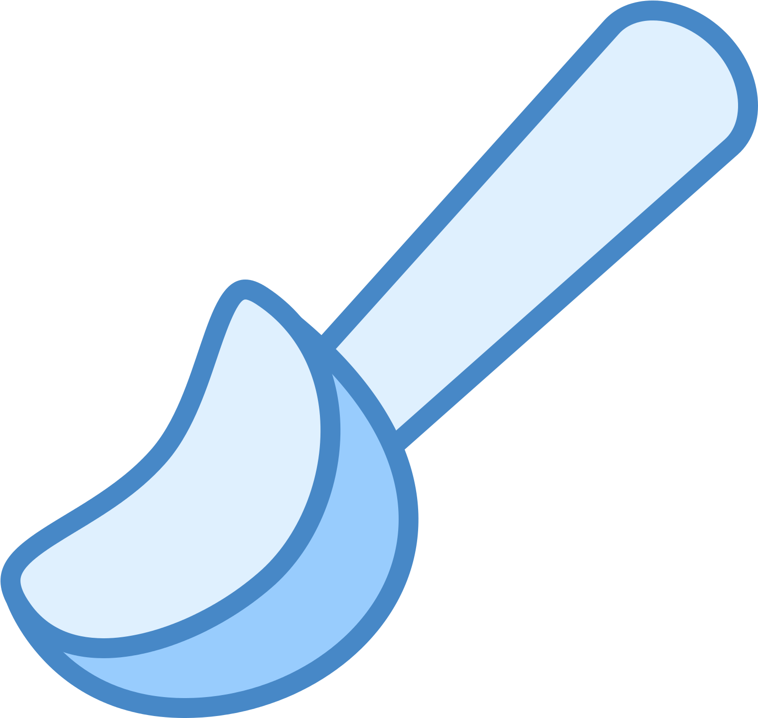 Ice Cream Scoop Clipart - Ice Cream Scooper Vector - (1600x1600) Png ...