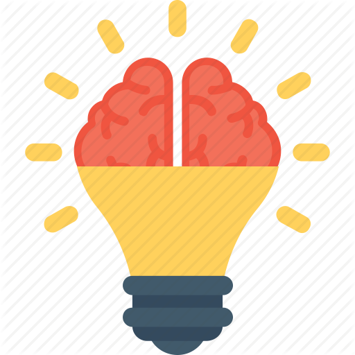 Most Popular Categories - Brain Bulb Icon Png - Full Size PNG Clipart ...