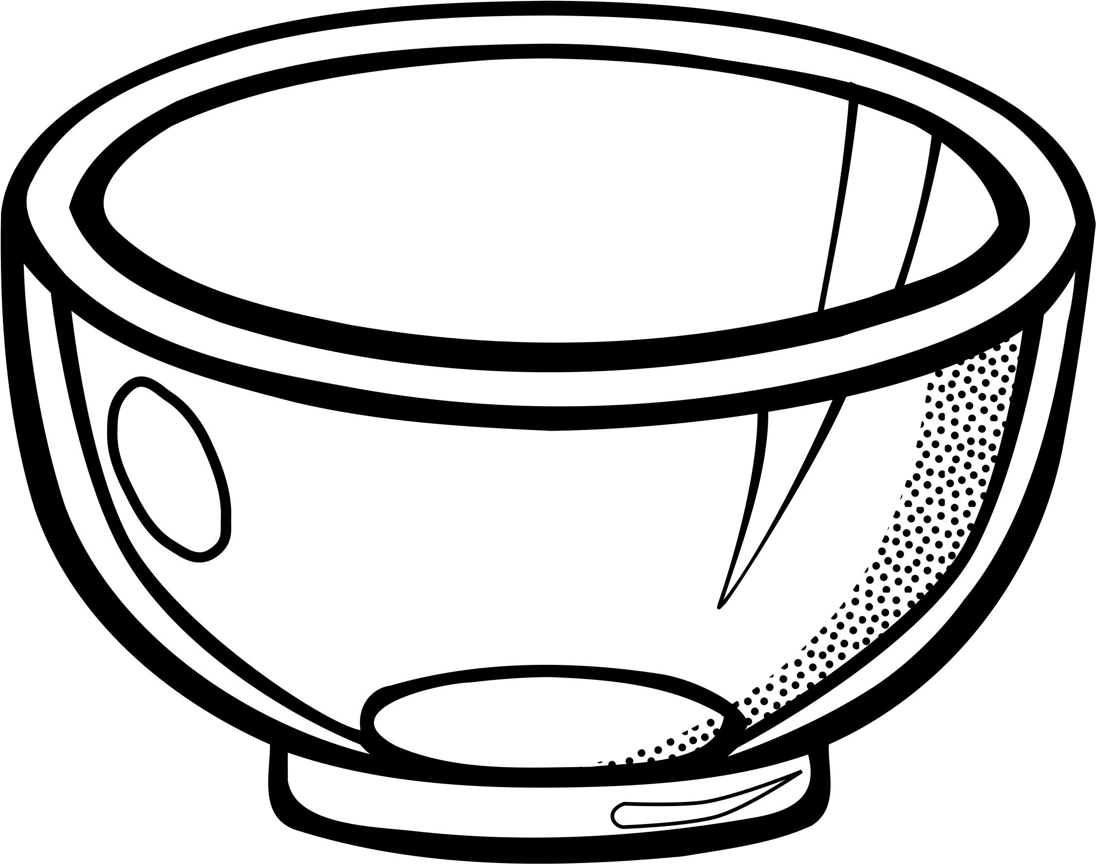 Bowl - Lineart - Bowl Line Art - Full Size PNG Clipart Images Download