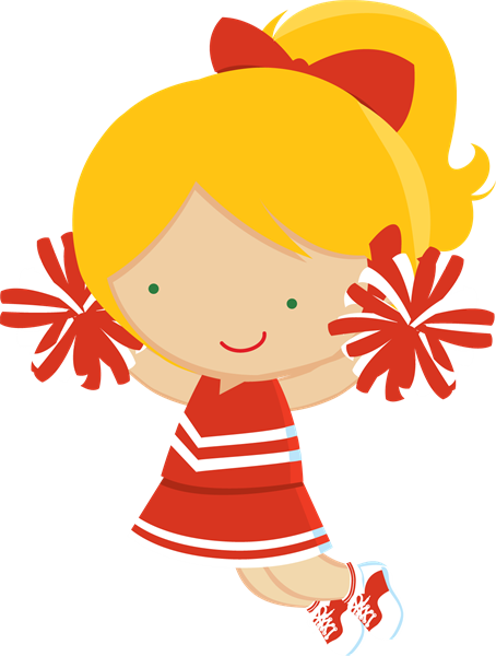Cheer, Red, Search, Soccer Theme, For Kids, Research, - Red Cheerleader ...