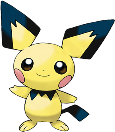 Electric - Super Smash Bros Ultimate Pichu - (480x480) Png Clipart Download