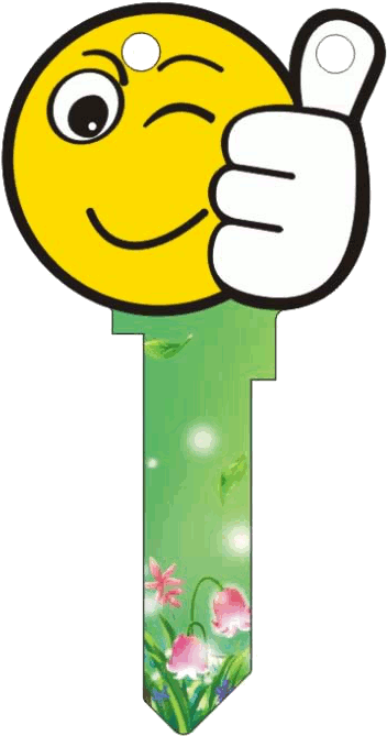 Happy Key - (361x676) Png Clipart Download