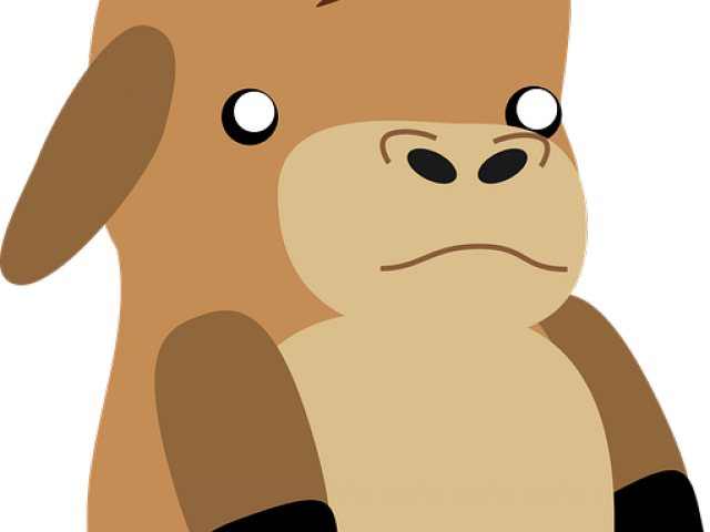 Gnu Clipart Baby - Cartoon - (640x480) Png Clipart Download