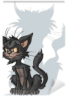 Black Cat - (400x400) Png Clipart Download