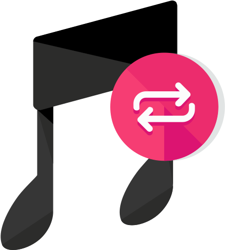 Logo 2017 02 01 - Music On Repeat - (500x500) Png Clipart Download