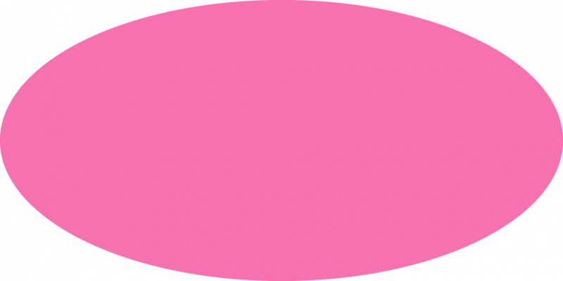 Pink Oval Clipart - Colors Circle Transparent - (800x400) Png Clipart ...
