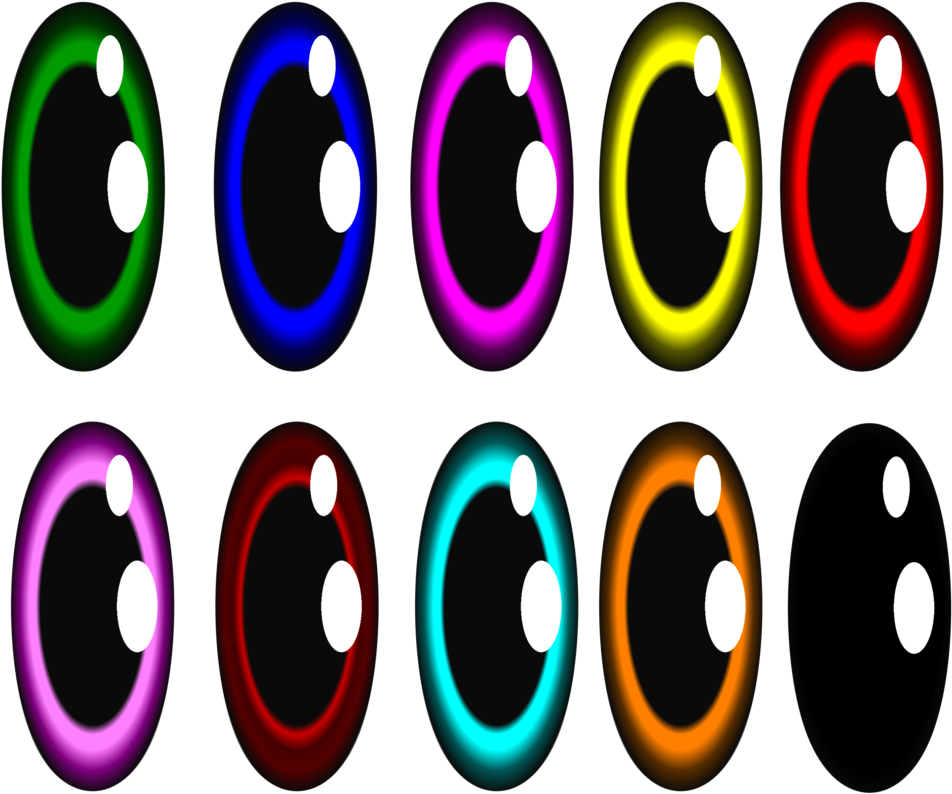 Sonic Character Eye Textures Package By Johnbuhr - Sonic Eye Textures ...