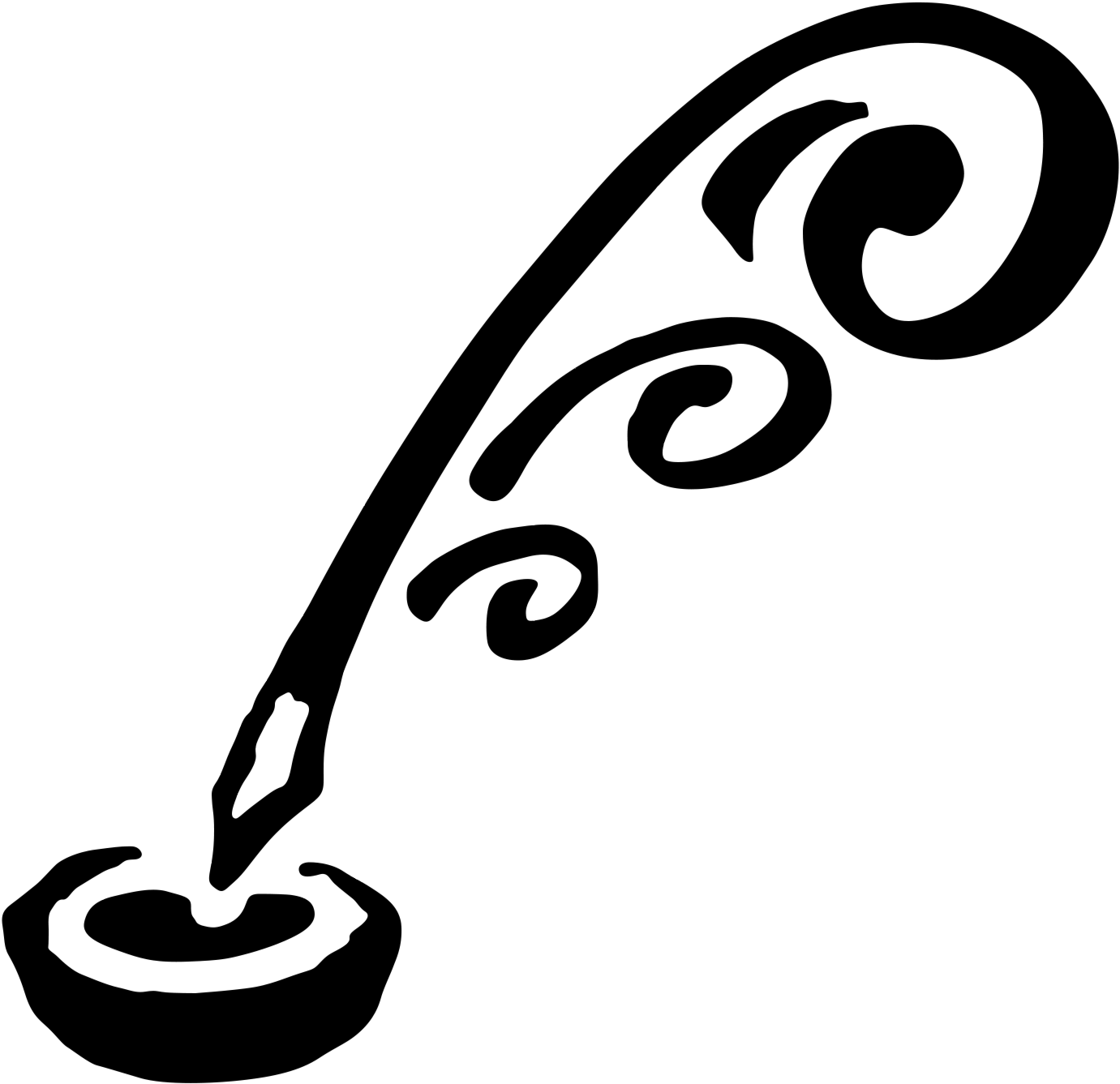 Poetry Pot - Poetry Clipart Transparent - (1533x1503) Png Clipart Download