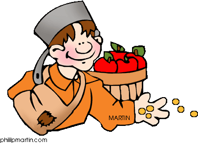 Johnny Appleseed Clip Art - (420x304) Png Clipart Download