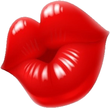 Kissy Lips - (779x1024) Png Clipart Download