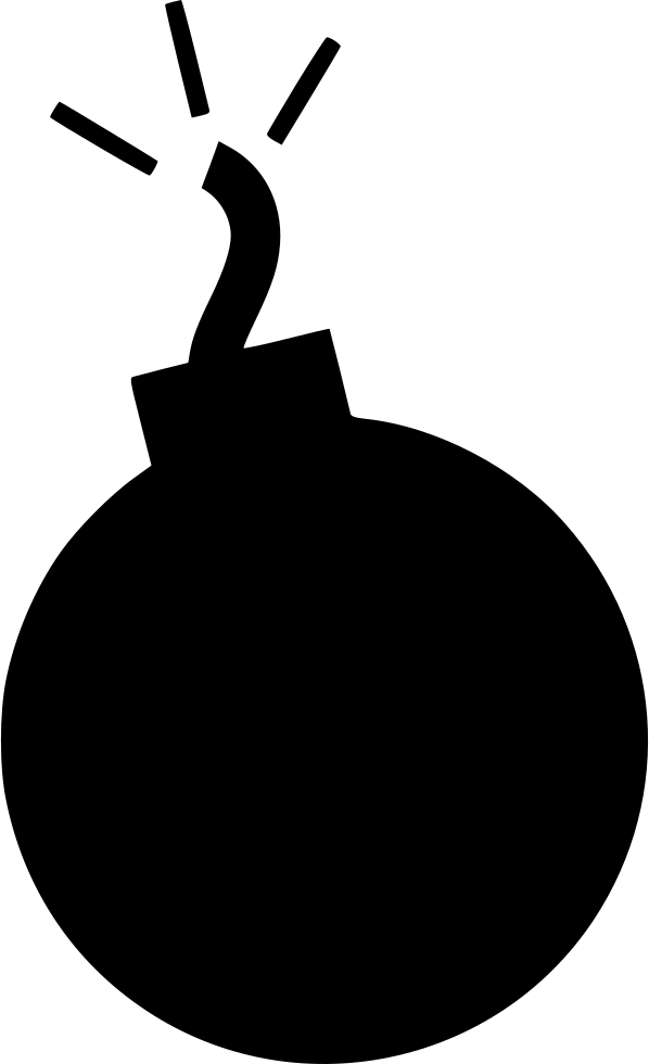 Bomb Error Mistake Explosion Svg Png Icon Free Download - Cinderella ...