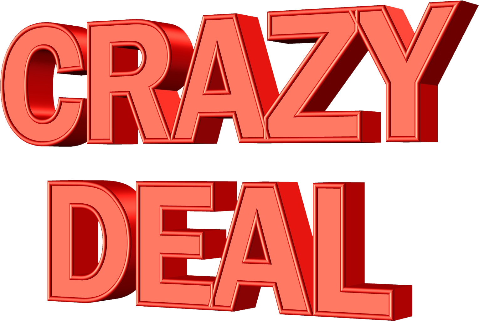 Crazy Clipart Transparent - Deal Png - (1682x1132) Png Clipart Download