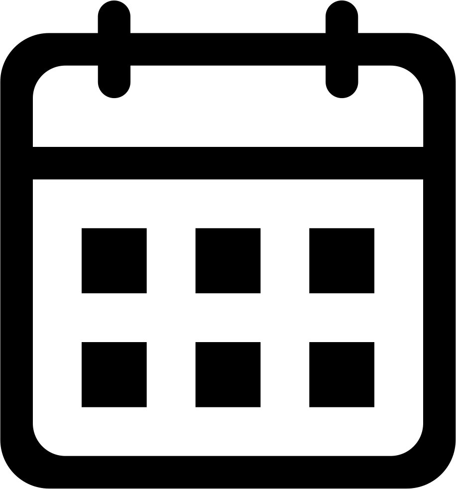 Date, Time And Place - Date Icon Png Transparent - Full Size PNG ...
