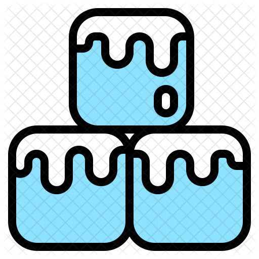Ice Cubes Icon - Icon Of Ice Cube - (512x512) Png Clipart Download