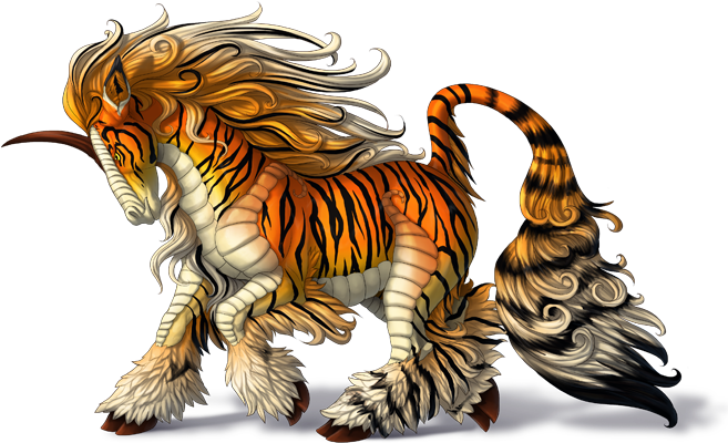 Tiger Horse - (700x600) Png Clipart Download