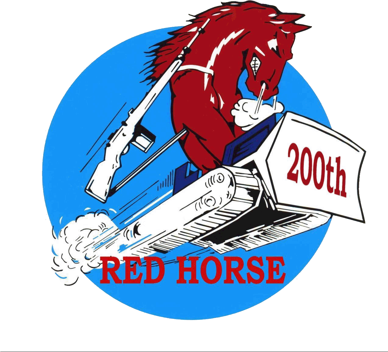 200th Red Horse Squadron Logo - 307th Red Horse Squadron Barksdale Afb ...