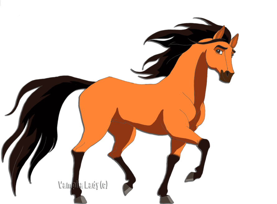 Spirit's Trot By Vampiralady - Imagenes De Caballo Spirit - (900x654) Png Clipart Download