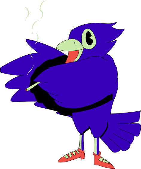 Crow Clip Art - Crows Zero - (500x595) Png Clipart Download