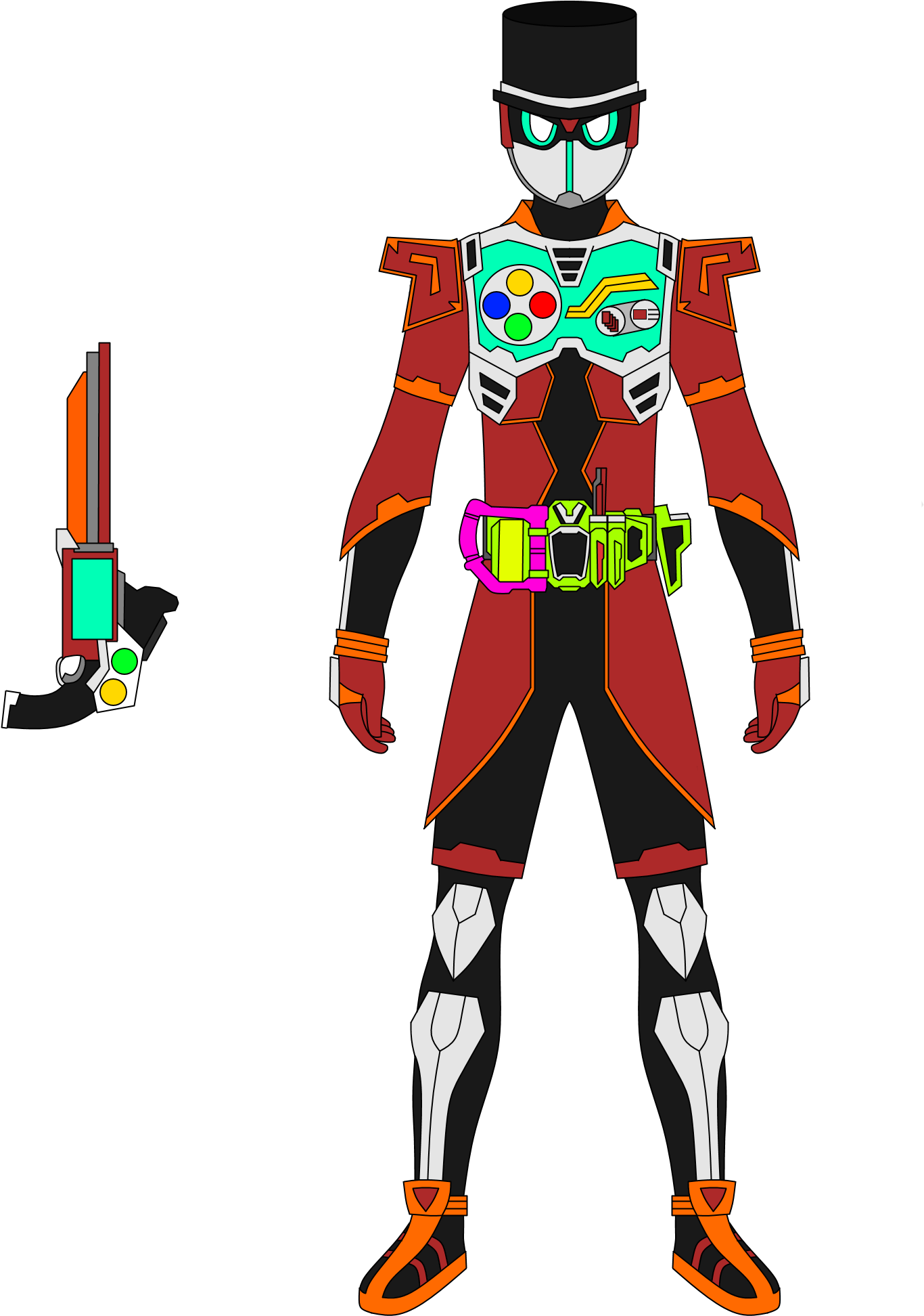 Kamen Rider Deal Flush Gamer Lv 2 By Joinedzero - Kamen Rider Series ...