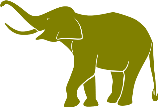 Elephant Vector - (512x512) Png Clipart Download
