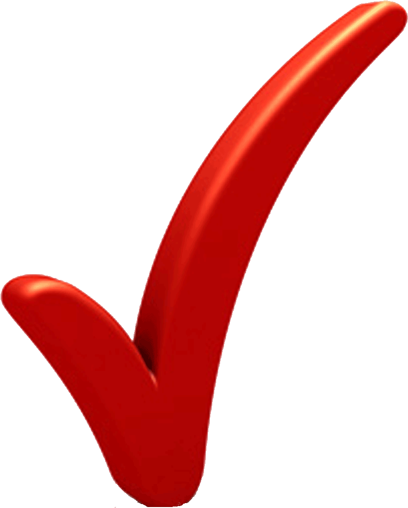 Minimalist Clip Art Of Check Mark Medium Size - Check Mark Transparent ...