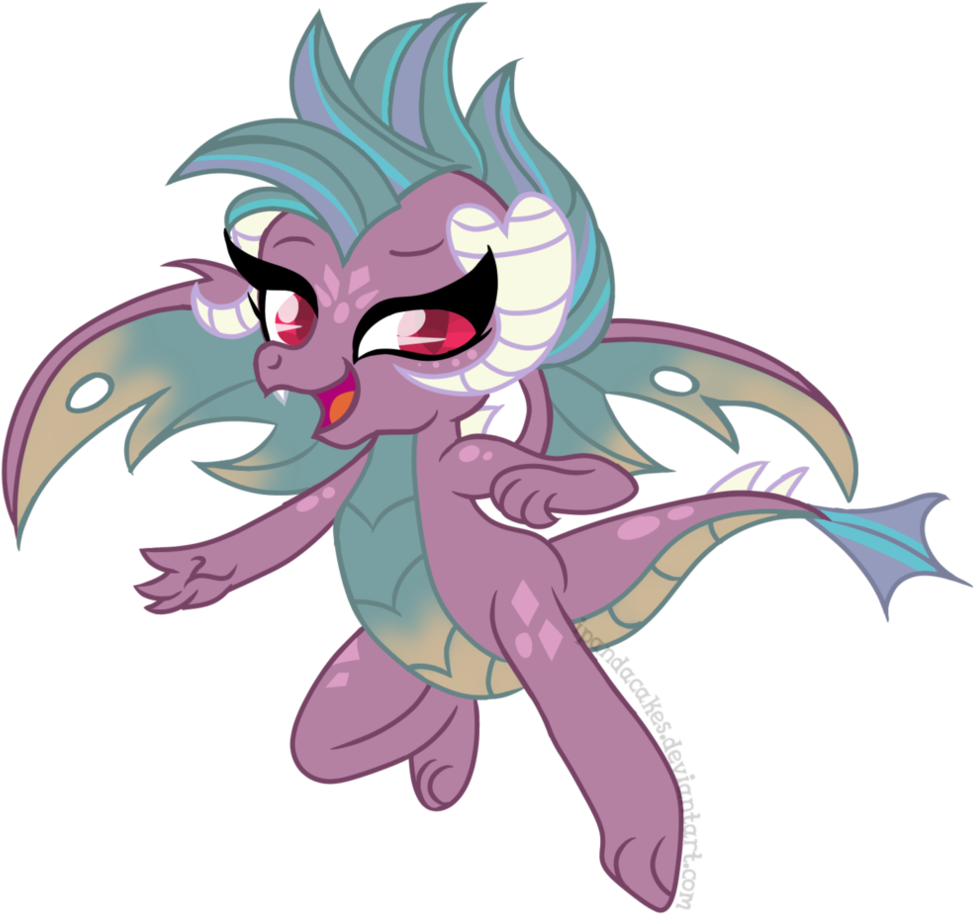 Ipandacakes, Dragon, Female, Oc, Oc - Cartoon - (1024x962) Png Clipart ...