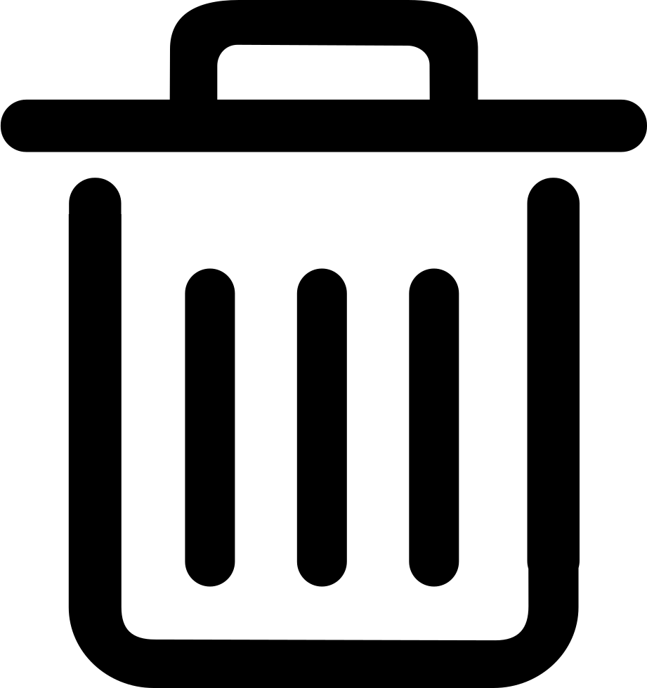 Png File - Delete Svg Icon - Full Size PNG Clipart Images Download