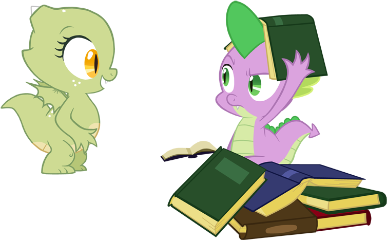 Time To Play By Queencold - Jade And Spike - (800x510) Png Clipart Download