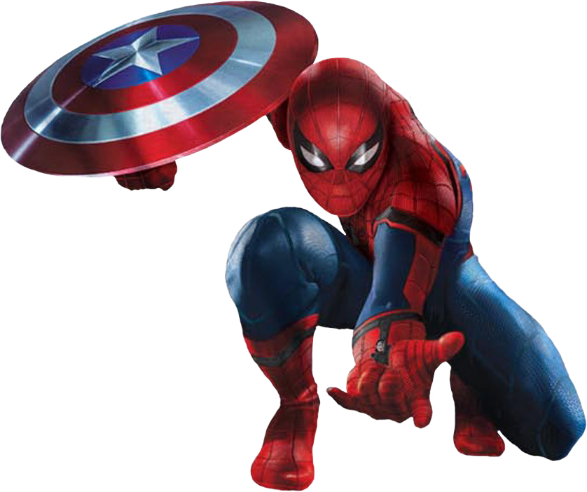 Cw Spider-man Shield Promo - Captain America Civil War Promo Art ...
