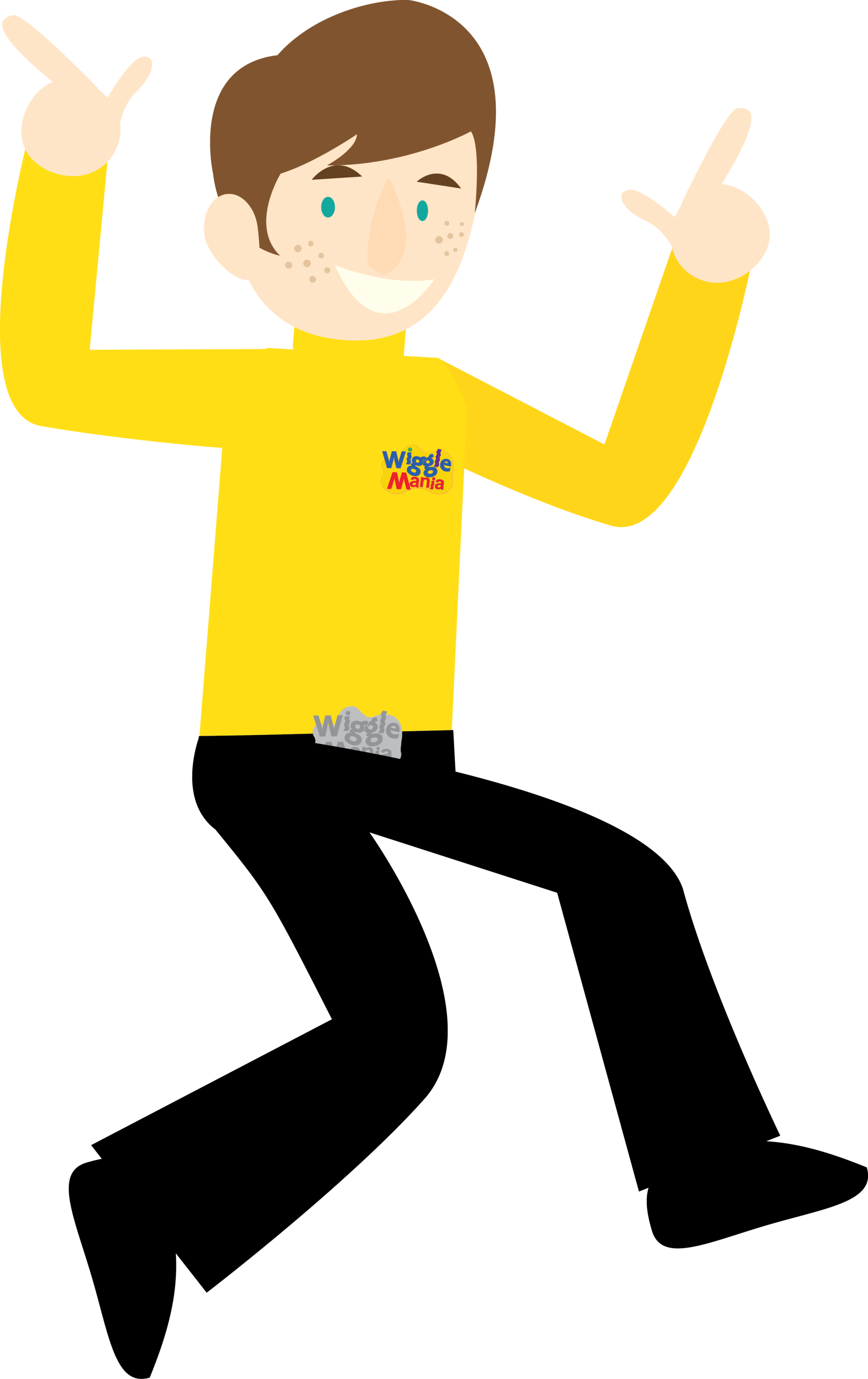 Wiggles Evolution - (2000x3176) Png Clipart Download