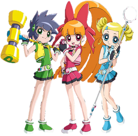 Free Powerpuff Girls Fusionfall - Powerpuff Girls Z Bubbles - (475x469 ...