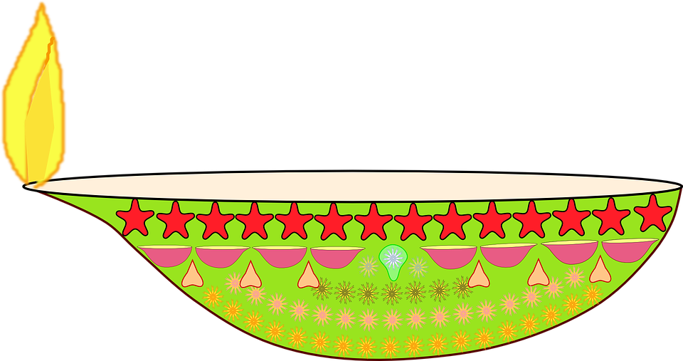 Deepam Clip Art - (960x507) Png Clipart Download