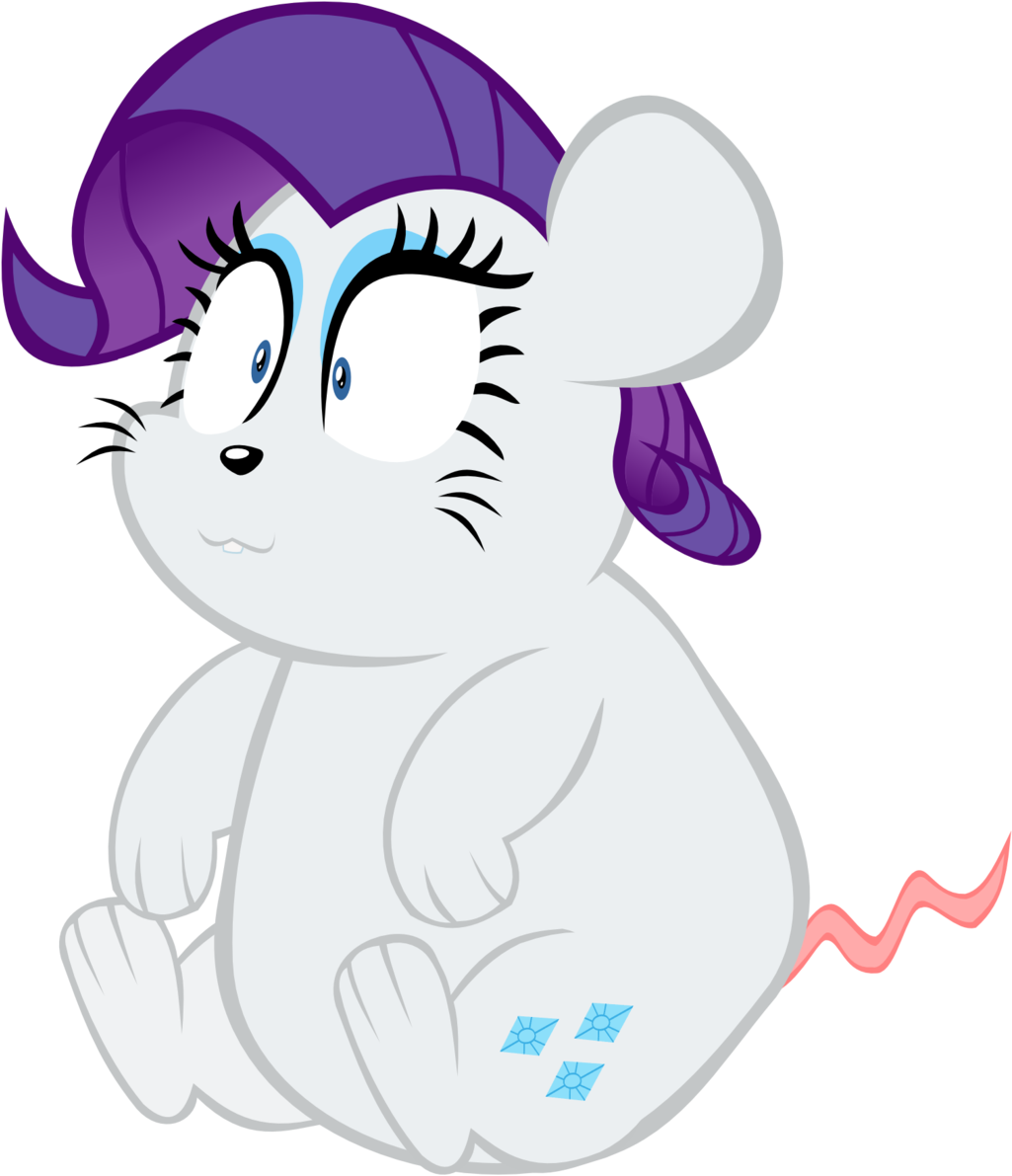 Rarity - Rarity Is A Mouse - (1024x1198) Png Clipart Download