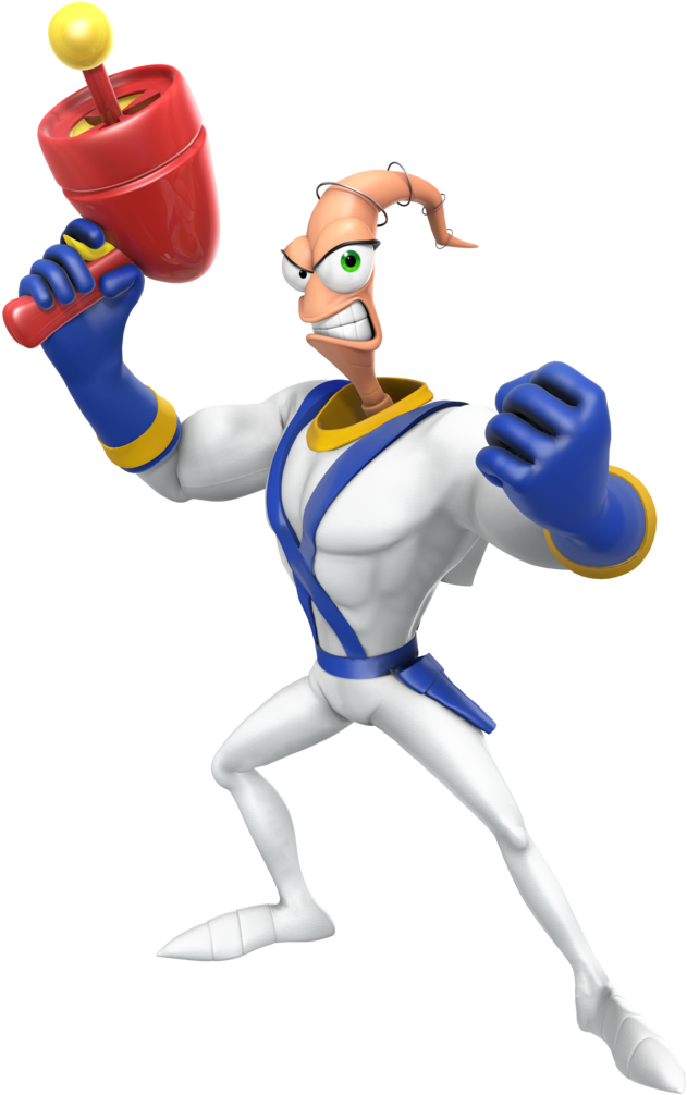 Earthworm Jim Png - (1024x1024) Png Clipart Download