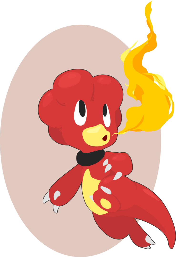 Pokemon Magby Evolution Images - Magby Fanart - (739x1081) Png Clipart ...