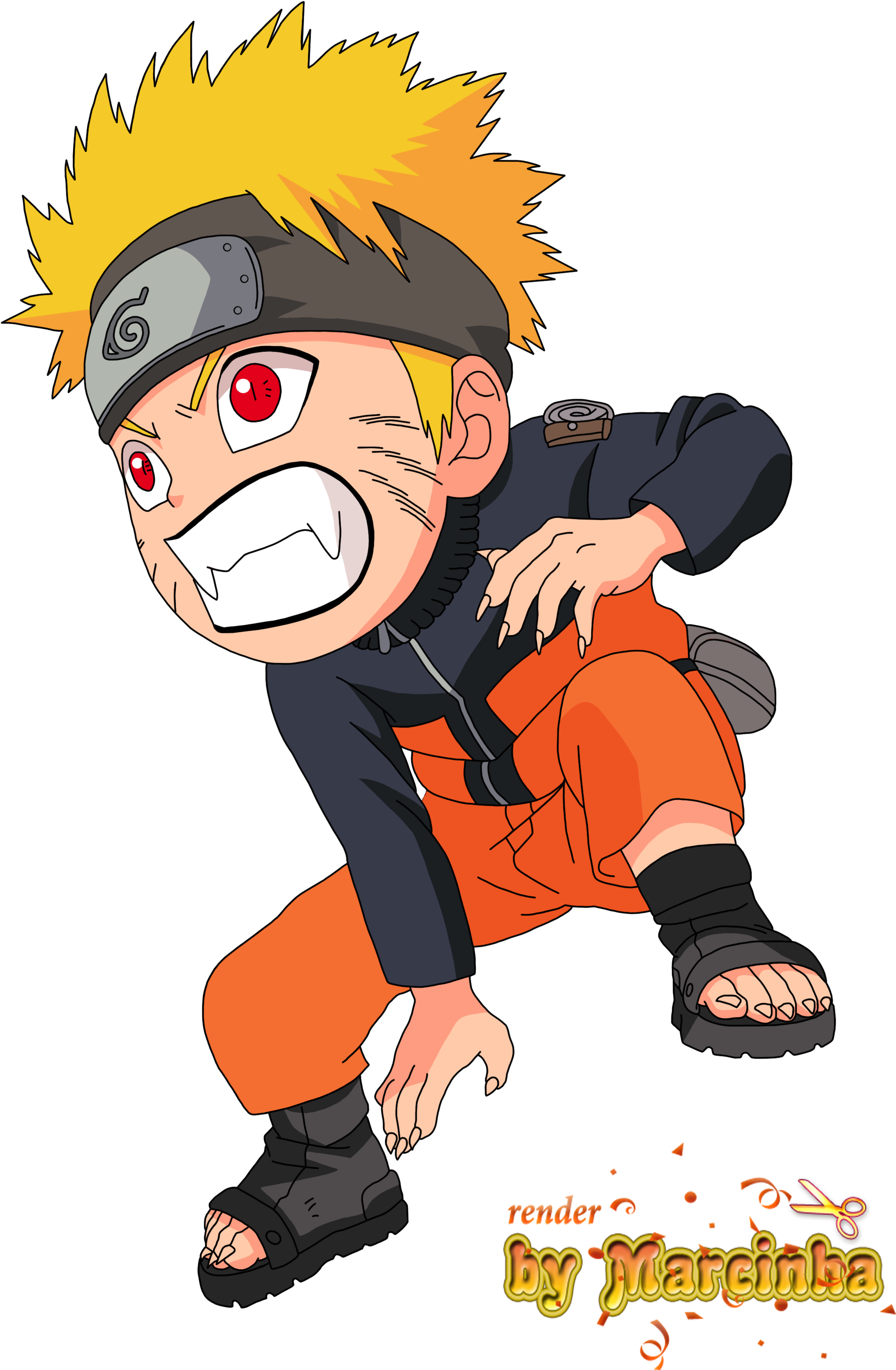 Render Chibi Uzumaki Naruto By Marcinha20 Render Chibi - Itachi ...