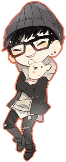 Ikon By Kohsu - Bobby Ikon Chibi Png - (400x553) Png Clipart Download