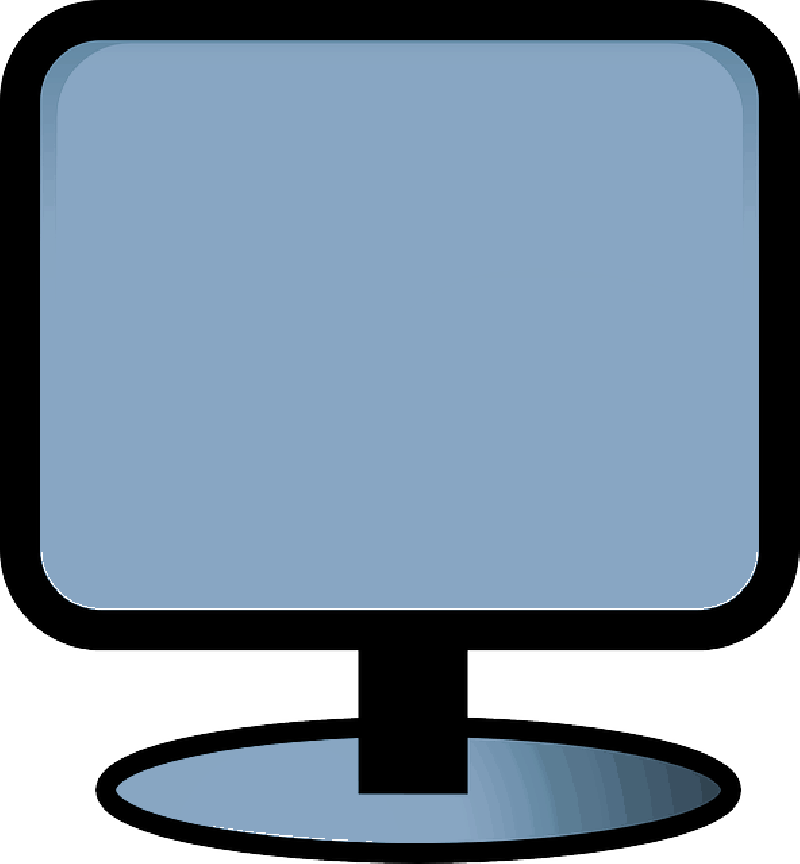 Serial - Flat Screen Tv Clip Art - (800x864) Png Clipart Download