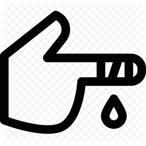 Finger, Injury, Hand, Gesture, Touch Icon - Finger Injury Icon ...