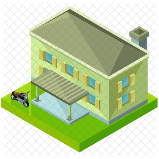 Country Home Icon - House - (512x512) Png Clipart Download