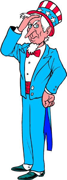Uncle Sam Clipart Animated - Uncle Sam Clipart Animated - (272x600) Png ...