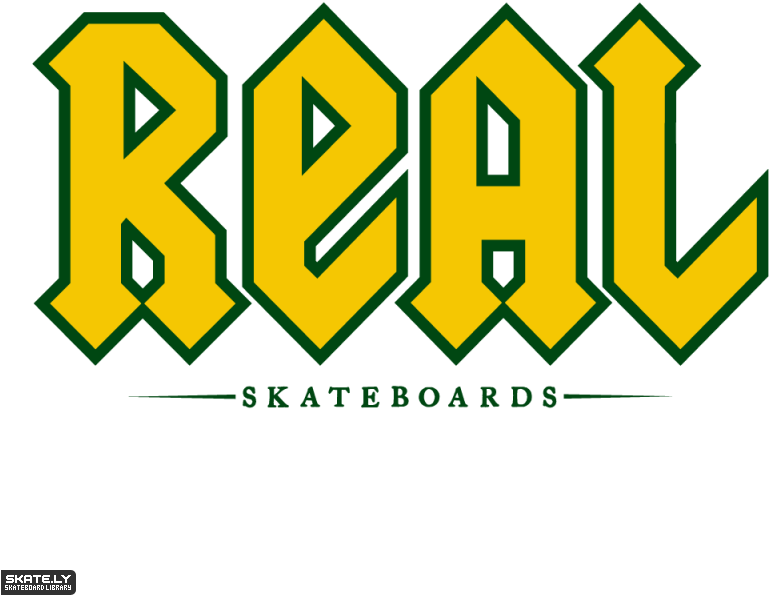 Real Skateboards - Real Skate Logo - (800x800) Png Clipart Download