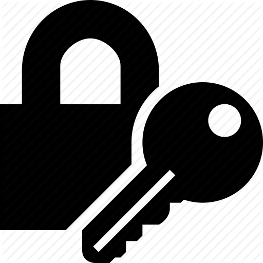 Key Lock Pictogram - Lock And Key Png - (512x512) Png Clipart Download