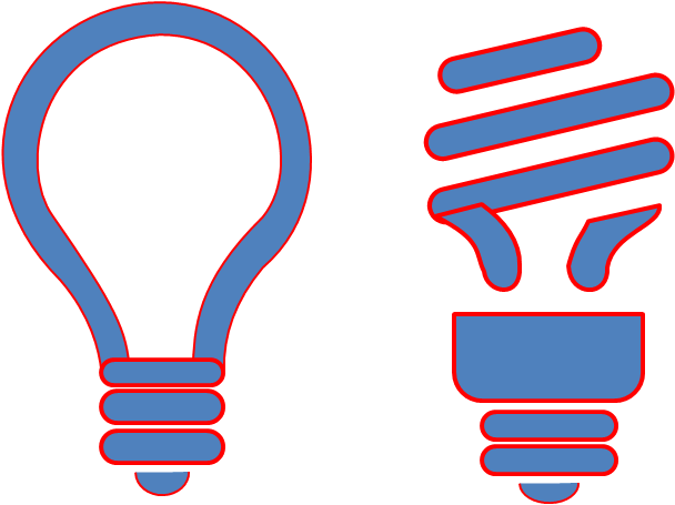 Light Bulb - Light Bulb Icon For Powerpoint - (608x455) Png Clipart ...