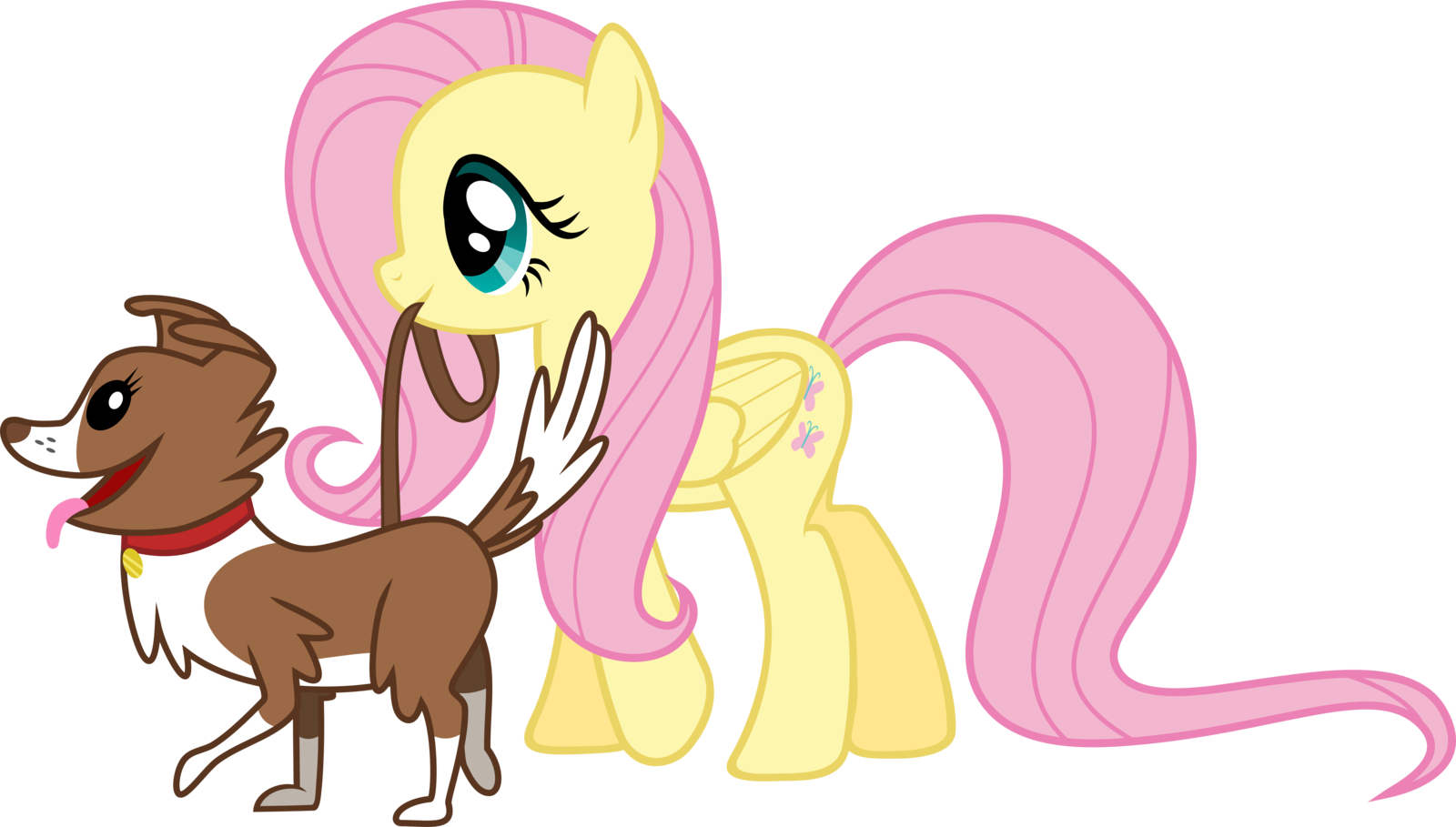 Fluttershy Walking Winona By Synthrid Fluttershy Walking - My Little ...