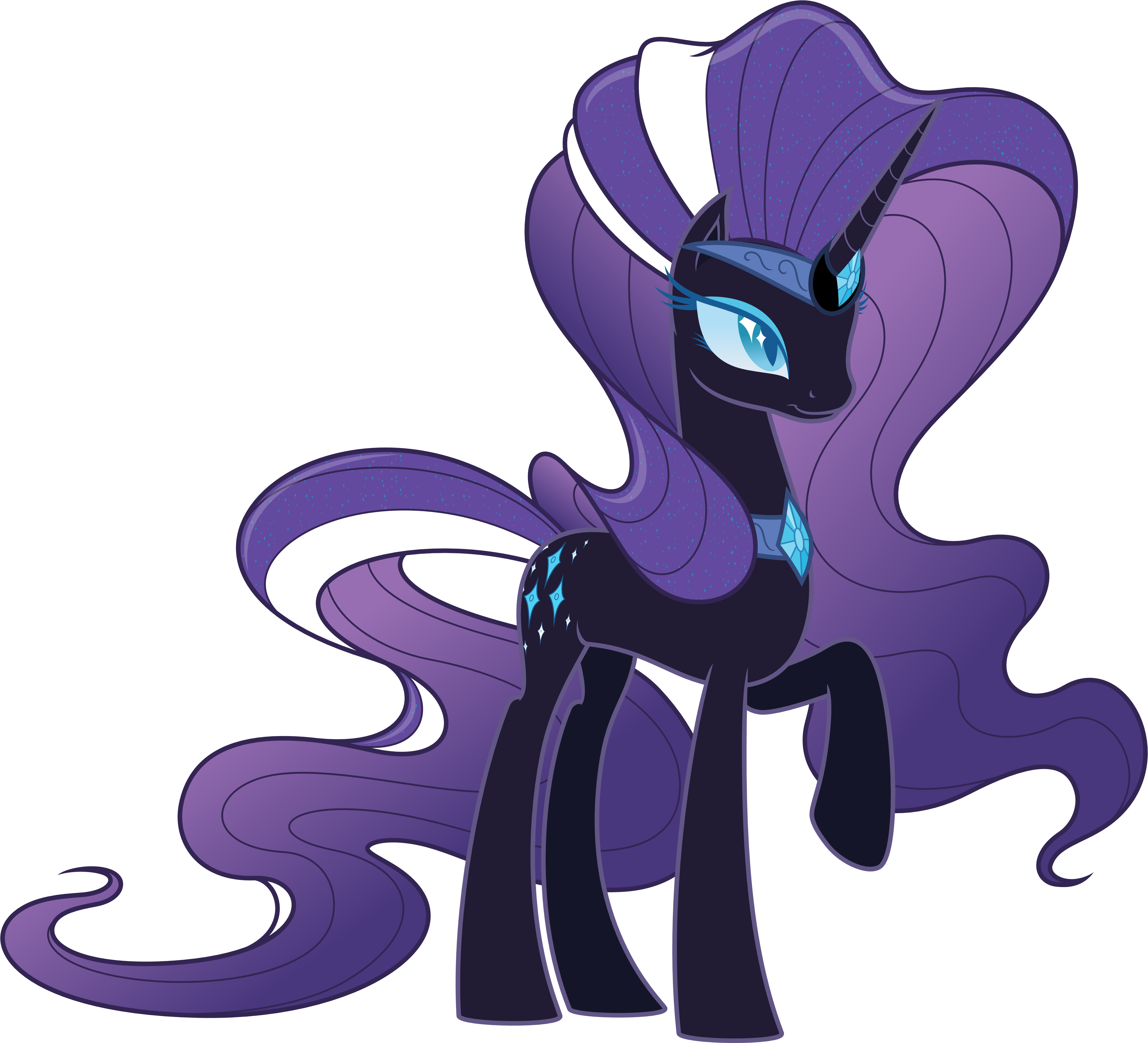 2013 Absurd Res Alpha Channel Blue Eyes Cat Eyes Crown - Mlp Nightmare ...