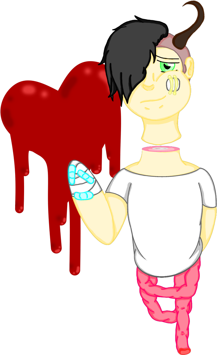 ~bleeding Heart~ - Cartoon - (1280x1280) Png Clipart Download